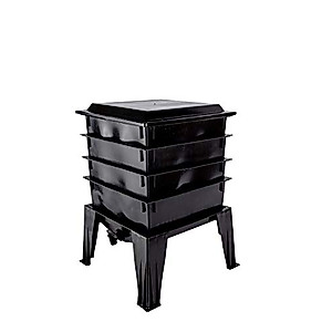 Basic Worm Composting Farm. Four Stacking Tray Farm with Simple Set up Instructions. Product is Made in Oregon.