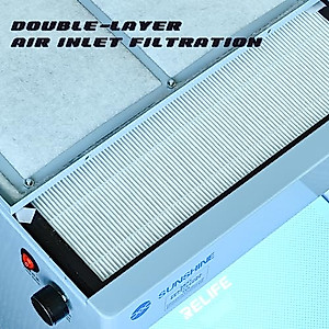 Vertical Laminar Air Flow Hood Air Clean Bench Workstation Vertical Laminar Dust Free Worktable