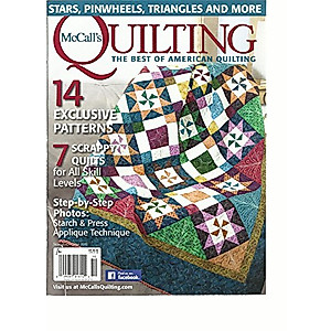 Mc CALL'S QUILTING, THE BEST OF AMERICAN QUILTING SEPTEMBER/OCTOBER, 2016