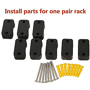 XMT-Moto Kayak Steel Ladder Wall Mount Storage Rack Surfboard Canoe Folding Hanger, Pack of 2