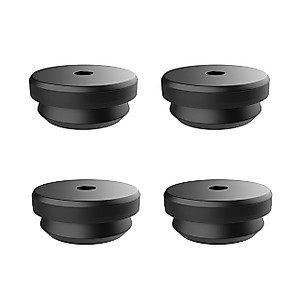 TUELETFU RV Stove Top Grommets for Amana for Magic Chef Stove Grates, RV Gas Cooktop Grill Grommet for RV Camper Trailer Kitchen Use, 4pcs