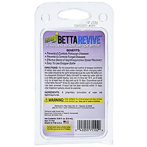 Hikari 330339 Herbal Betta Revive, 0.08 fl. oz.