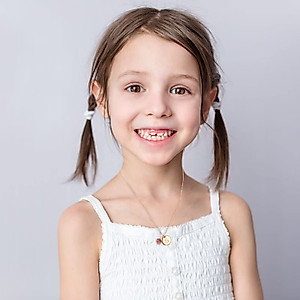 Hidepoo Initial Birthstone Necklace for Women Gifts, Gold Disc Initial A Necklace Alexandrite Birthstone Disc Initial Birthstone Necklace June Birthstone Jewelry for Women