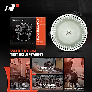 A-Premium HVAC A/C Heater Blower Motor with Fan Cage Compatible with Mazda Vehicles - 2014-2018 3, 2013-2016 CX-5