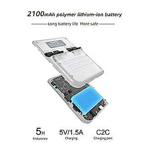 RG35XX Linux Handheld and Garlic Handheld Game Console 3.5'' IPS Screen, 35xx with a 64G Card Pre-Loaded 6900 Games, RG35X Supports HDMI and TV Output 2600mAh Battery
