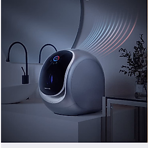 Underwear and Underwear Washing Machine All-in-one Washing and Drying Machine High-Temperature Boiling Space Capsule Opening and Closing Design Drum Washing Machine (Detergent * 5) ()