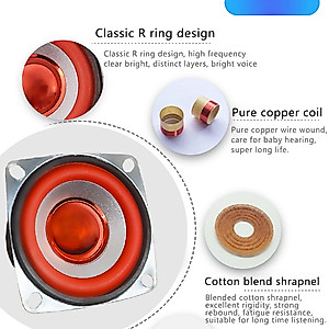 Gikfun 4Ohm 5W Full Range Audio Speaker Stereo Woofer Loudspeaker for Arduino Replacement (Pack of 2pcs) EK1949