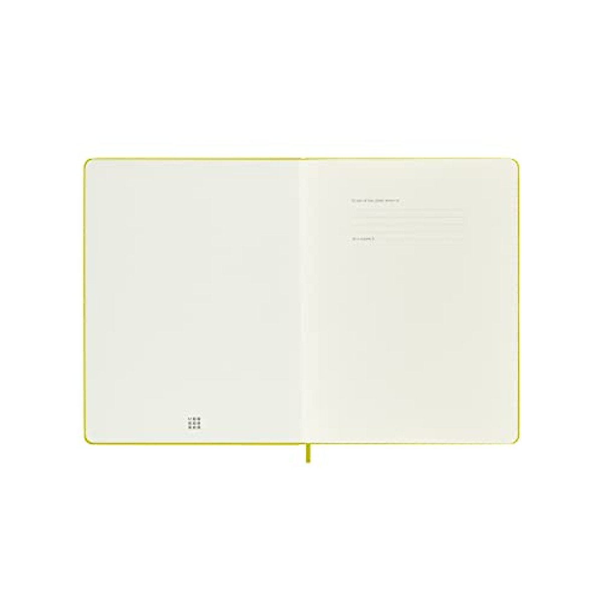 Moleskine Classic Notebook, Hard Cover, XL (7.5" x 9.5") Ruled/Lined, Hay Yellow (Silk), 192 Pages