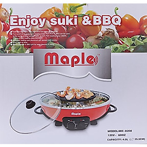 Maple Hot Pots (Maple Enjoy Suki Hot Pot Shabu with BBQ Grill)