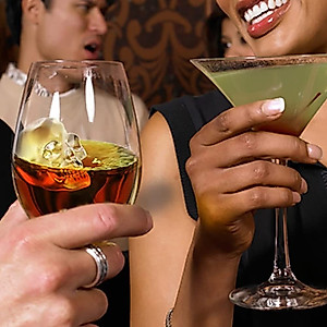 Skull Silicone Candy Mold for Hard Candy, Chocolates, Crayon, Jelly, Fondant, Jello,Whiskey Ice Cube Mold, Halloween Party Decoration, Pack of 2