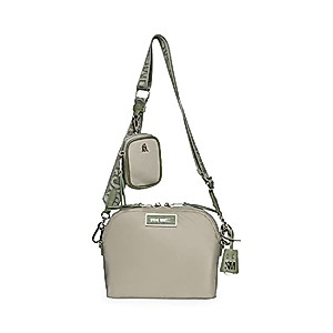 Steve Madden Farren Nylon Dome Crossbody Bag, Sage