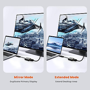 avedio Links HDMI to VGA Adapter, Active HDMI to VGA Converter (Female to Female) with Audio, Support HD 1080P@60Hz, TV Stick, Raspberry Pi, Chromebook, Roku, Xbox (3.5mm Audio Cable Included)