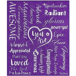 Get Well Soon Gifts for Women, Birthday Care Package, Relaxing Inspirational Women Includes Blanket Socks Stainless Steel Tumbler Mask Candle Basket Mom Sisters Friends