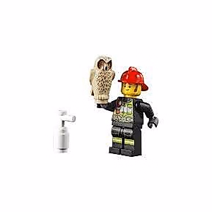 LEGO City Forest Fire 60247 Firefighter Toy, Cool Building Toy for Kids (84 Pieces)