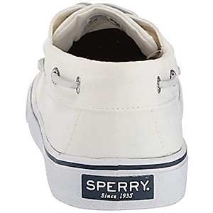 Sperry Men's Bahama II Boat Shoe, SW White, 10 M US