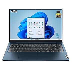 lenovo 2022 Newest Ideapad5 Flagship Laptop: 15.6" FHD Anti-Glare IPS Touchscreen, Dynamic 4-Core Intel i7-1165G7, 16GB RAM, 1TB SSD, Iris Xe, WiFi-6, Backlit-KYB, FP-Reader, USB-C, Win11H, TF