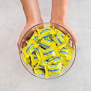 CRUNCH, BUTTERFINGER & BABYRUTH - Bulk Mini/Fun Size Candy Bars - Guaranteed 5 Lbs - Fresh and Delicious- Great for Trick-or-Treating, Snacking, Lunches, Baking, Candy Bowls & More