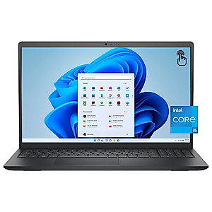 Dell Business Inspiron 3520 15.6" Laptop, Intel Core i7-1255U Processor, 64GB RAM, 2TB SSD, Webcam, HDMI, SD-Card Slot, Wi-Fi 6, Windows 11 Pro, Black