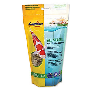 Laguna All Season Goldfish & Koi Floating Food, 17 oz
