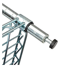 Economy Wire Shelving Starter Unit, 4 Tier, Zinc Chromate, 18"W, x 36"L, x 74"H