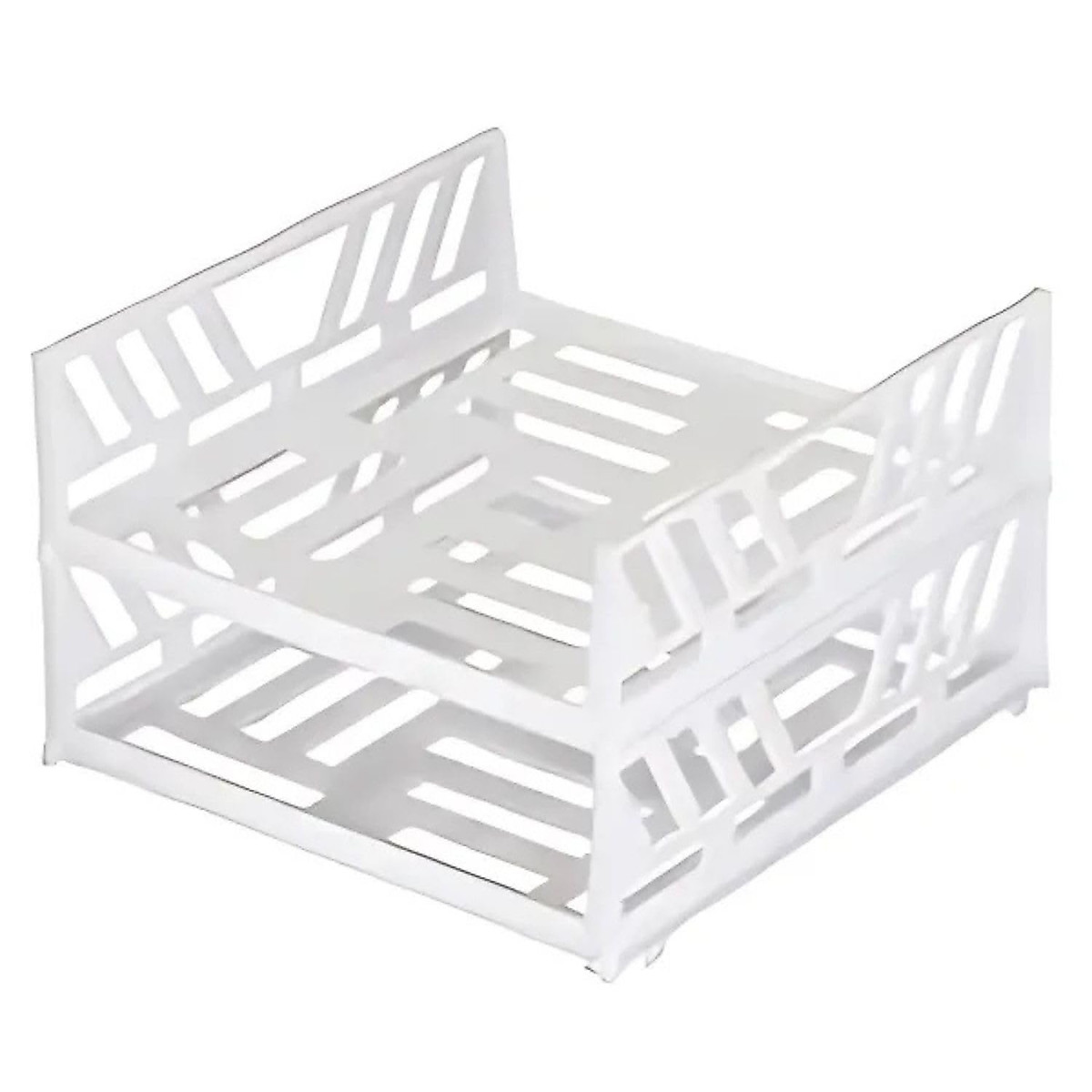 Versatile Stackable Freezer and Fridge Shelves (Set of 2) by JUMBL