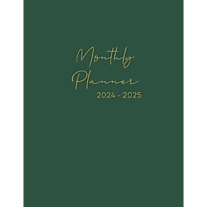 2024-2025 Monthly Planner: 2 Year Schedule Organizer | 24 Months from January 2024 to December 2025