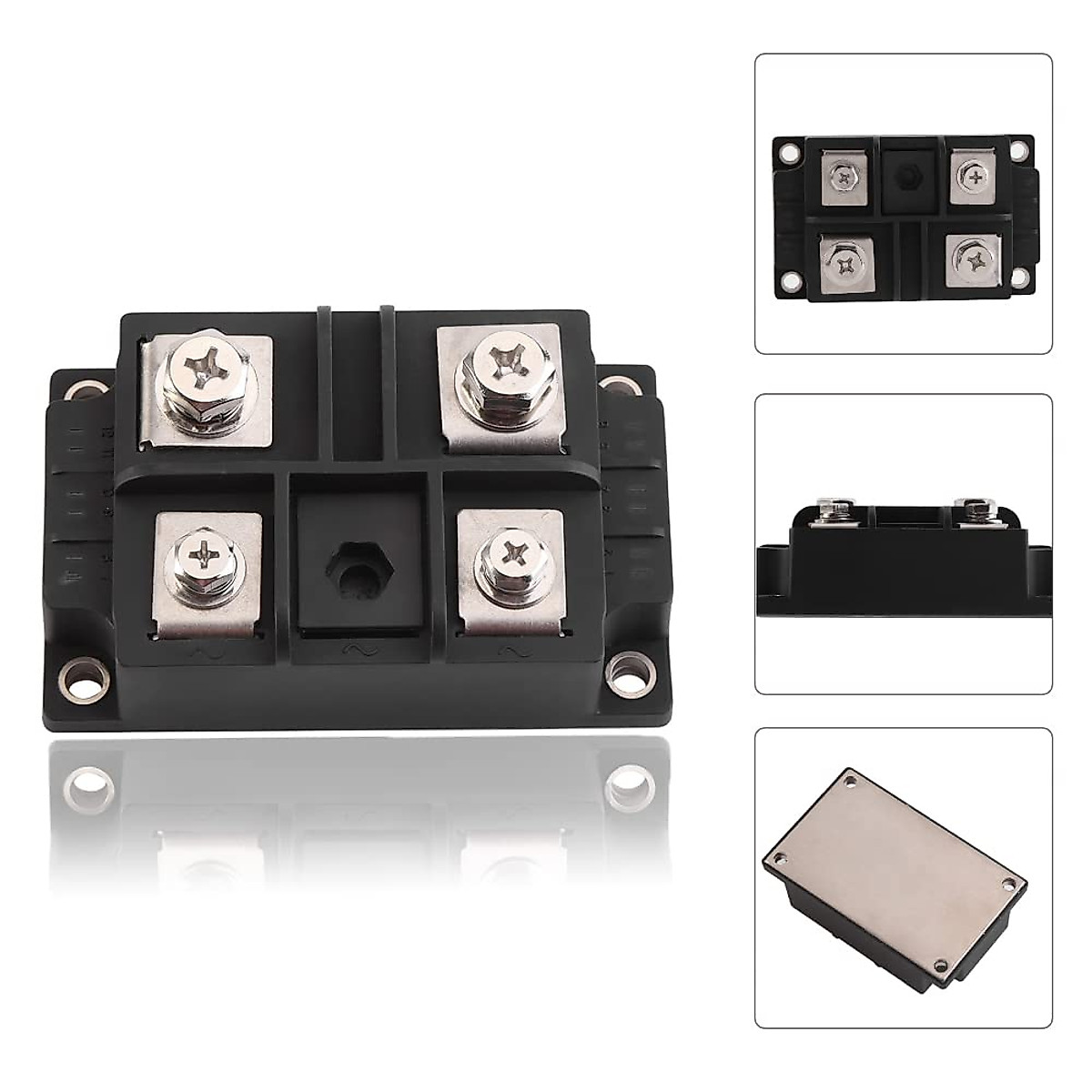 400A 1600V Single-Phase Diode Bridge Rectifier,Acogedor High Power 4 Terminals Singe Phase Bridge Rectifier Module