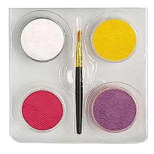 Owl Mirror Set of 6 Unicorn 4 Colours and 1 Brush