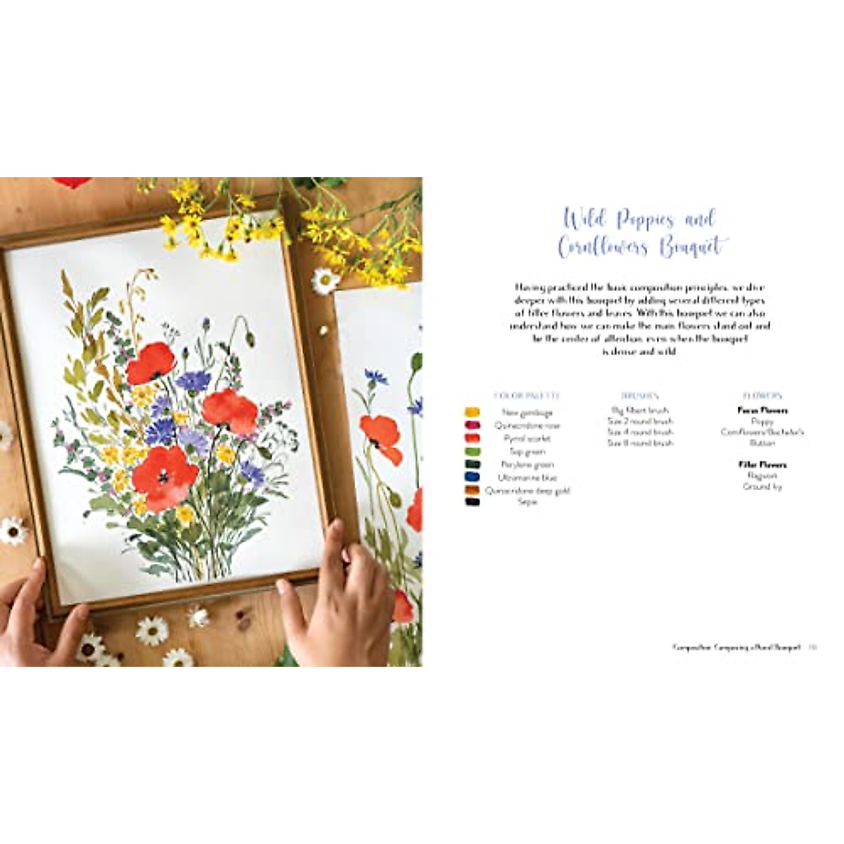 Wildflower Watercolor: The Beginner’s Guide to Painting Beautiful Florals