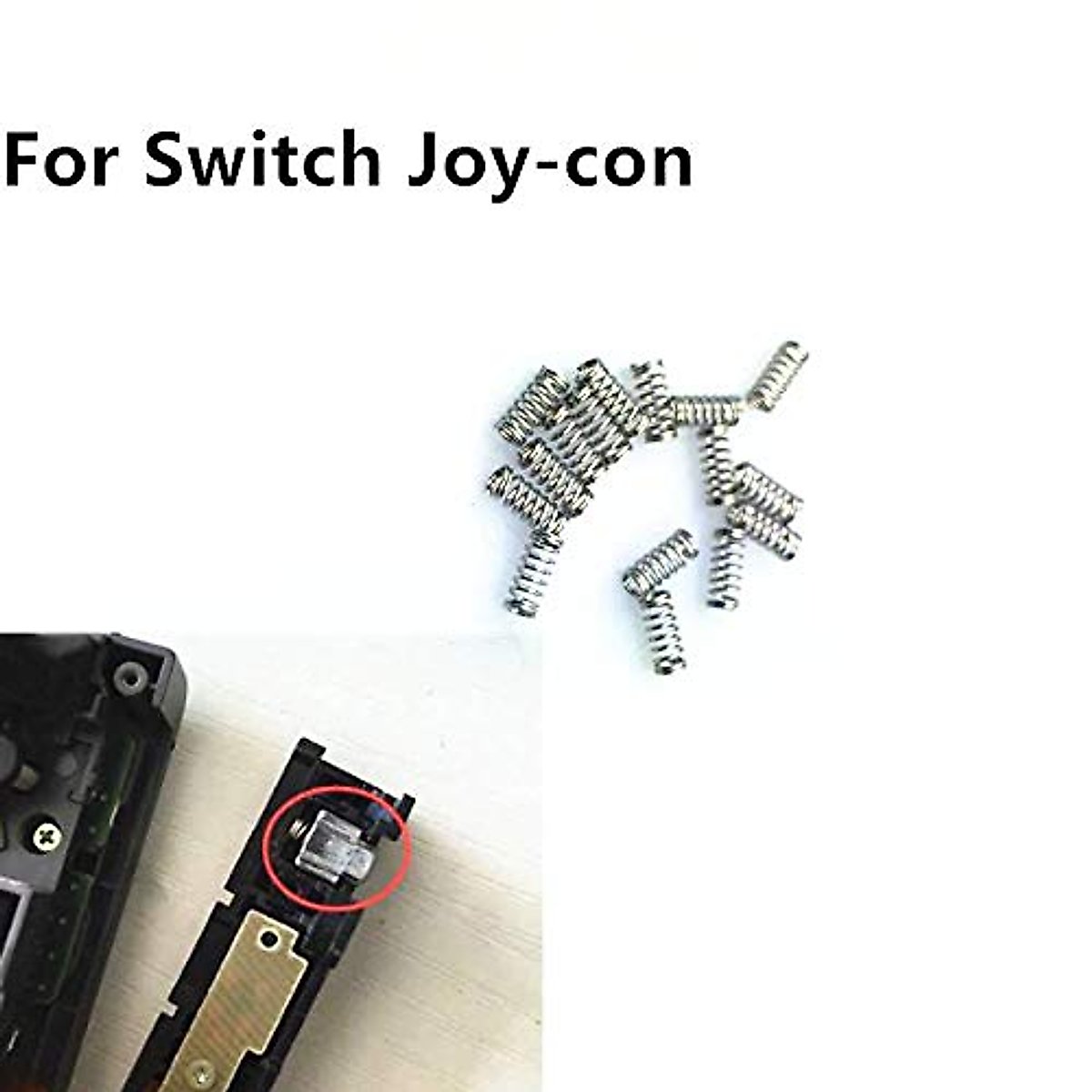 Replacement 2 Pcs Buckle Spring for NS Switch Joy-con NS NX Joy-con Buckle Spring