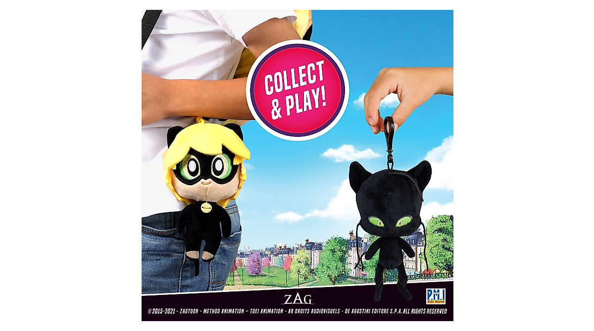 Miraculous Ladybug Plush Clip-On Toys – Fun Collectibles
