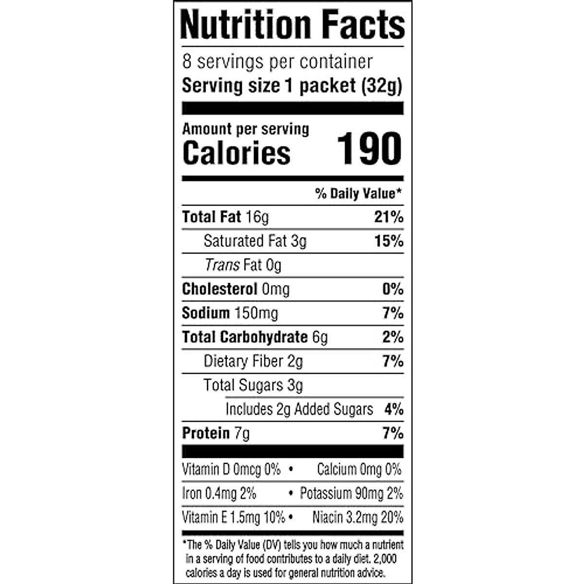 SKIPPY Creamy Peanut Butter Individual Squeeze Packs, 9.2 Ounce, (8 Pouches, Pack of 8)