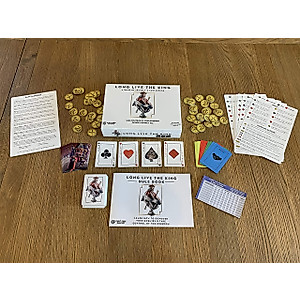Guilt Free Gaming Long Live The King - A Kickstarter Success Card Game with Social Deduction | Family Friendly (Ages 14)
