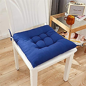 2pcs Chair Pads Seat Cushion ,Haokanba Soft Thicken Comfy Seat Pads Cushion Pillow,Outdoor Indoor Dining Room Kitchen Chair Cushions for Home Office Car Patio Furniture Garden Decoration (#01)