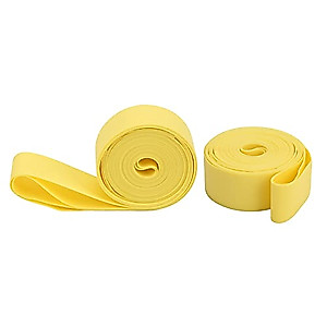 Raguso Bike Tire Pad, Flexible Bike Strip Rim Tape High Elasticity Firm PVC for 700C Road Bike Wheel Set