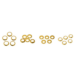 SM SunniMix 20x Decorative Aluminum Winding Fishing Rod Building Repair Component Accessory