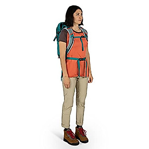 Osprey Hikelite 18L Unisex Hiking Backpack, Escapade Green