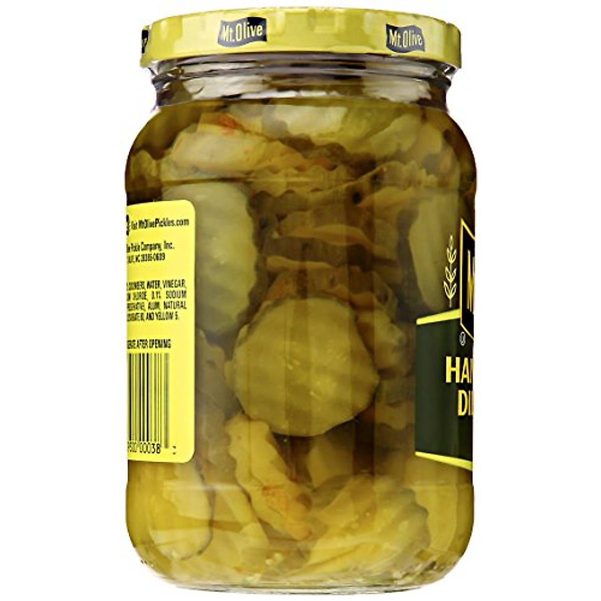 Mt. Olive Hamburger Dill Chips Pickles, 16 oz