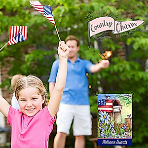 Seasonal Garden Flags Set of 10 Garden Flags 12x18 Double Sided, Garden Flags For Outside with Anti-wind Clip and Stopper, Garden Flags for all Seasons, Yard Flags for Outside 12x18 Double Sided, Flags for Outside, Decorative Spring Garden Flag, Easter La