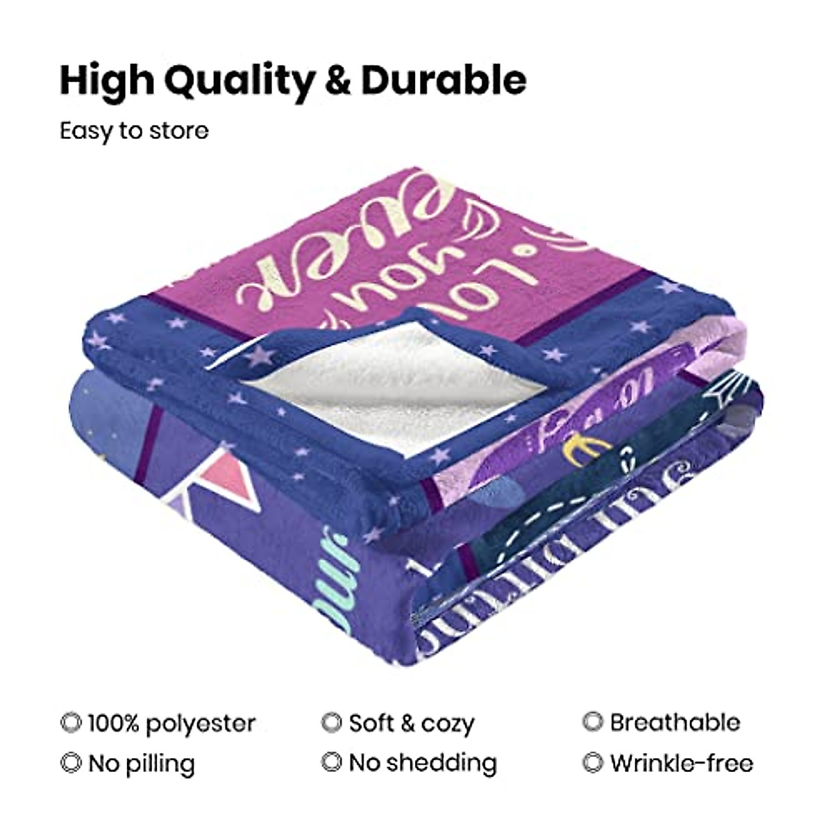 Birthday Gifts for 9 Year Old Girl, 9 yr old girl gift ideas, 9th Birthday Gifts/Decorations for Girls, Birthday Gifts for Girls Age 9, Presents for 9/Nine Year Old Girls Throw Blanket 60x50 Inch