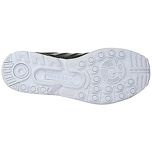 adidas Originals Women's Zx Flux Sneaker, Utility Grey/Utility Black/Silver Metallic, 5.5 M US