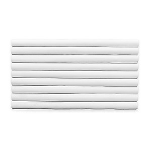 White Leatherette Standard Size Multi-Slot Ring Pad Jewelry Display Insert Tray