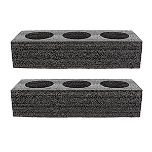 GANAZONO 2pcs Milk Tea Drink Cup Holder Car Items Drink Tray Coffee Cup Carrier Tray Beverage Packaging Stand Drink Carrier for Takeout Packing Hot and Cold Pearl Cotton Compost