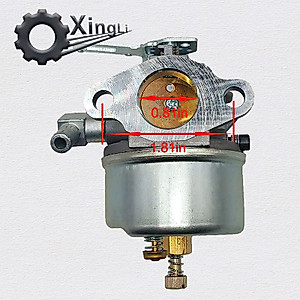 XingLi 632113A Carburetor fit for 056-326 & 520-962 Oregon 50-662 MFG 1427 Tecumseh 632113 HS40 HSSK40 for Toro 421 521 4hp 5hp Snowblower Carb