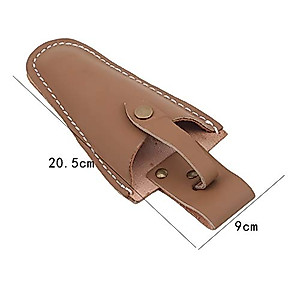 Mvude Leather Scissors Sheath Garden Pruning Shears Pliers Scissors Storage Bag