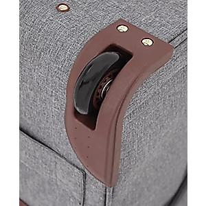 LONDON FOG Westminster Seat Bag Grey, 15" USB