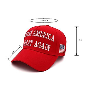 Yanmcxly Make America Great Again Hat MAGA Baseball Cap USA Presidential Embroidered Hat