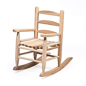 Lehman's Handcrafted Eli & Mattie Amish Made Children's Size Wooden Rocking Chair