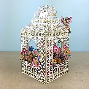 Paper D'Art 3D Pop Up Card Fairies Happy Birthday