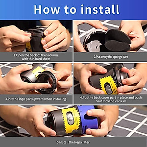 KeeTidy Motor Rear Cover Replacement Compatible with Dyson V8 V7 Motorhead Car+Boat Trigger Cord-Free Animal Cordless Stick Vacuum Cleaners, Upgrade Your Vacuums, Part t030811